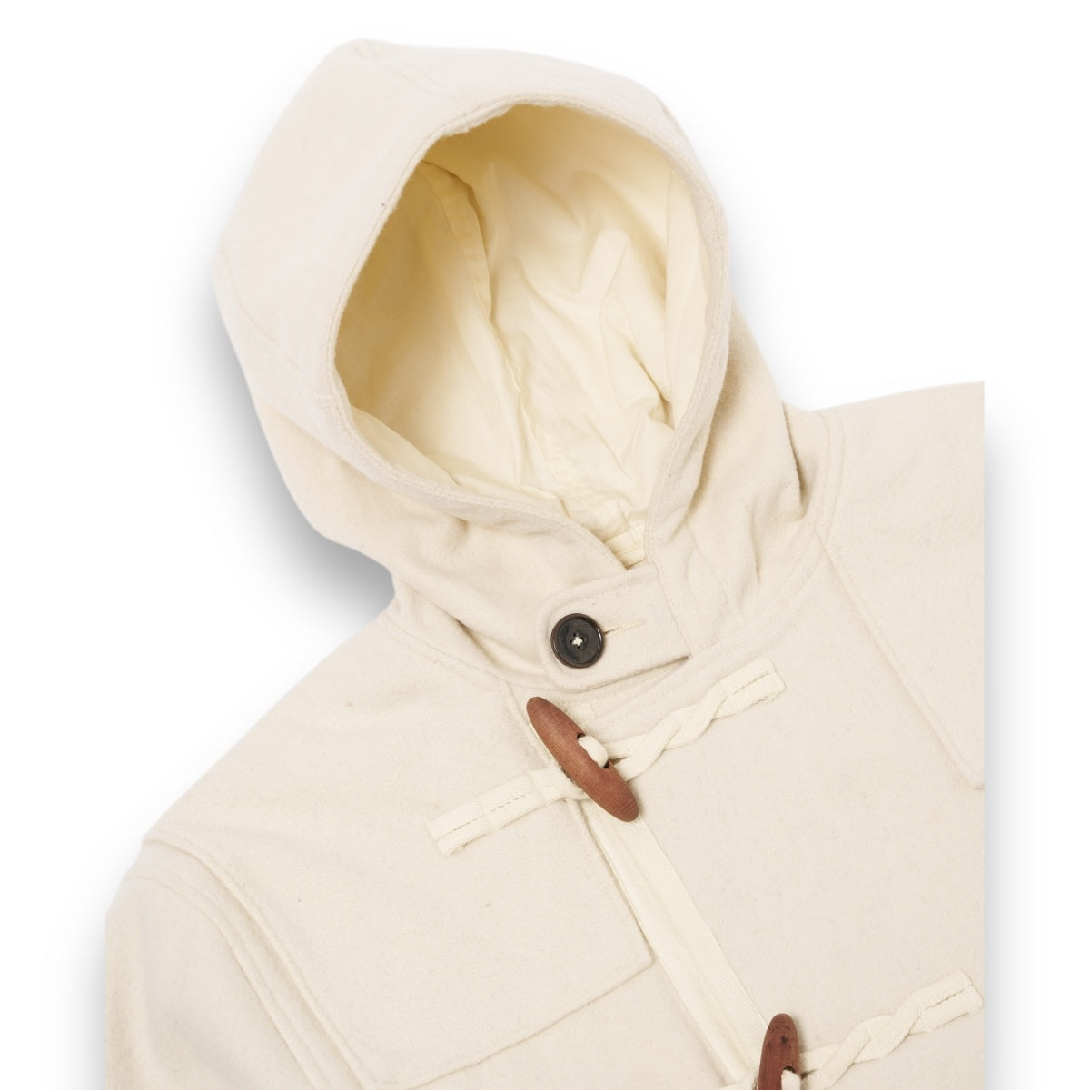 Universal Works Military Duffle Coat P31105 mowbray ecru marl ...