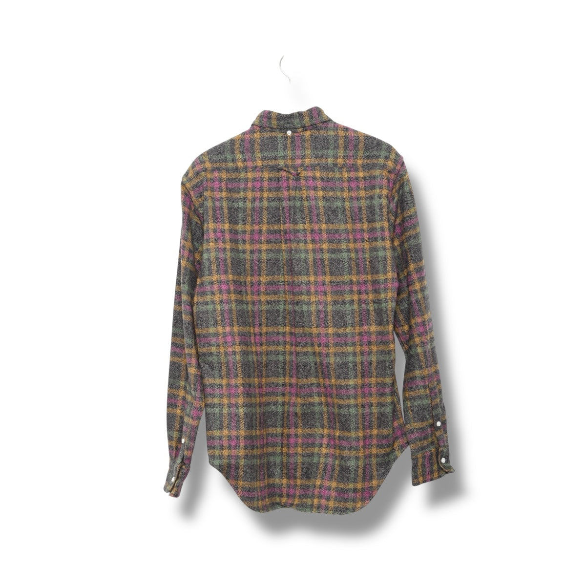 Gitman Brothers Vintage VS19 grey plaid multi flannel – trueffelschwein
